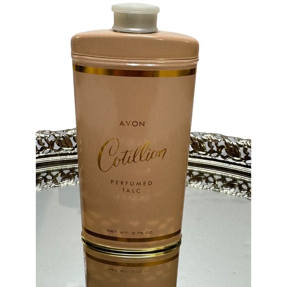 Avon | Other | Vintage Avon Cotillion Perfumed Talc Body Powder Pink ...
